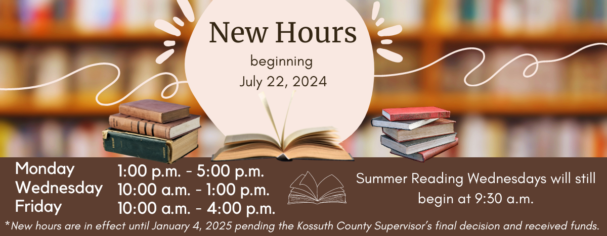 Swea City Public Library :: Swea City Public Library